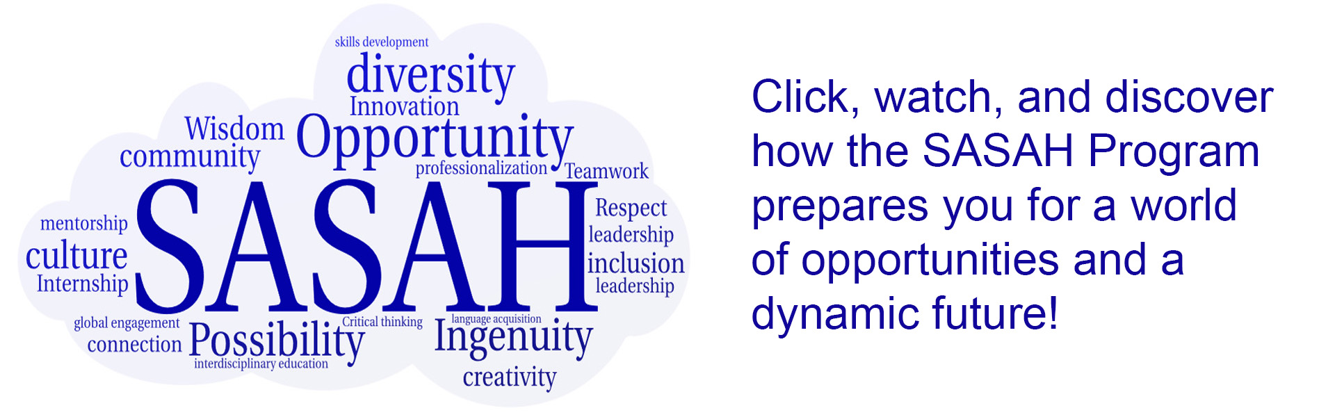 What Is SASAH? - School for Advanced Studies in the Arts & Humanities ...