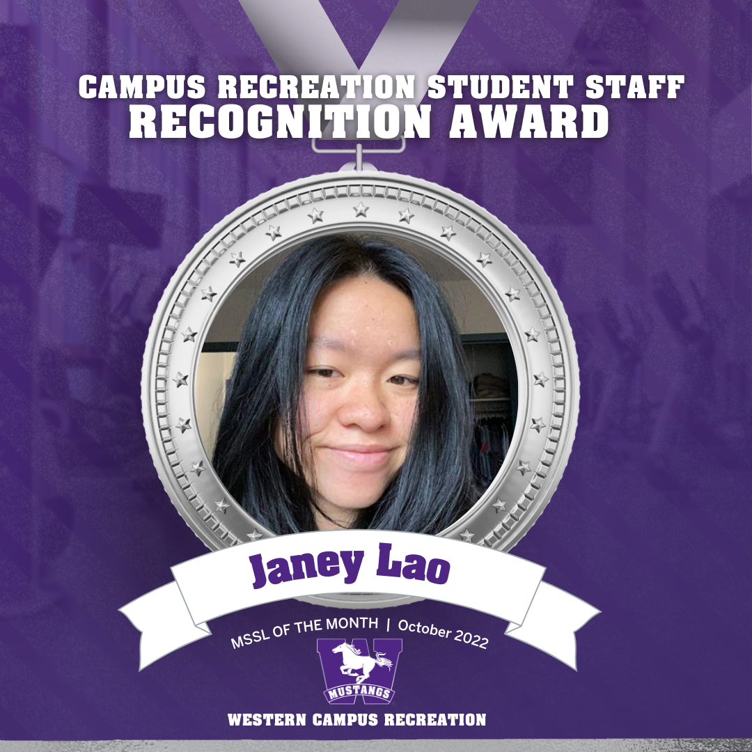 September to December 2022 Student Staff Recognition - Sport and ...