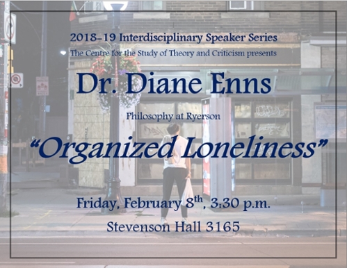 Speaker Series - Theory & Criticism - Western University